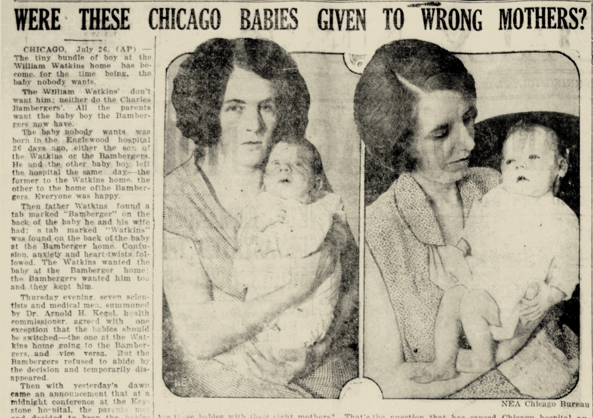 The Great Chicago Baby Mix-Up – The Baby Historian