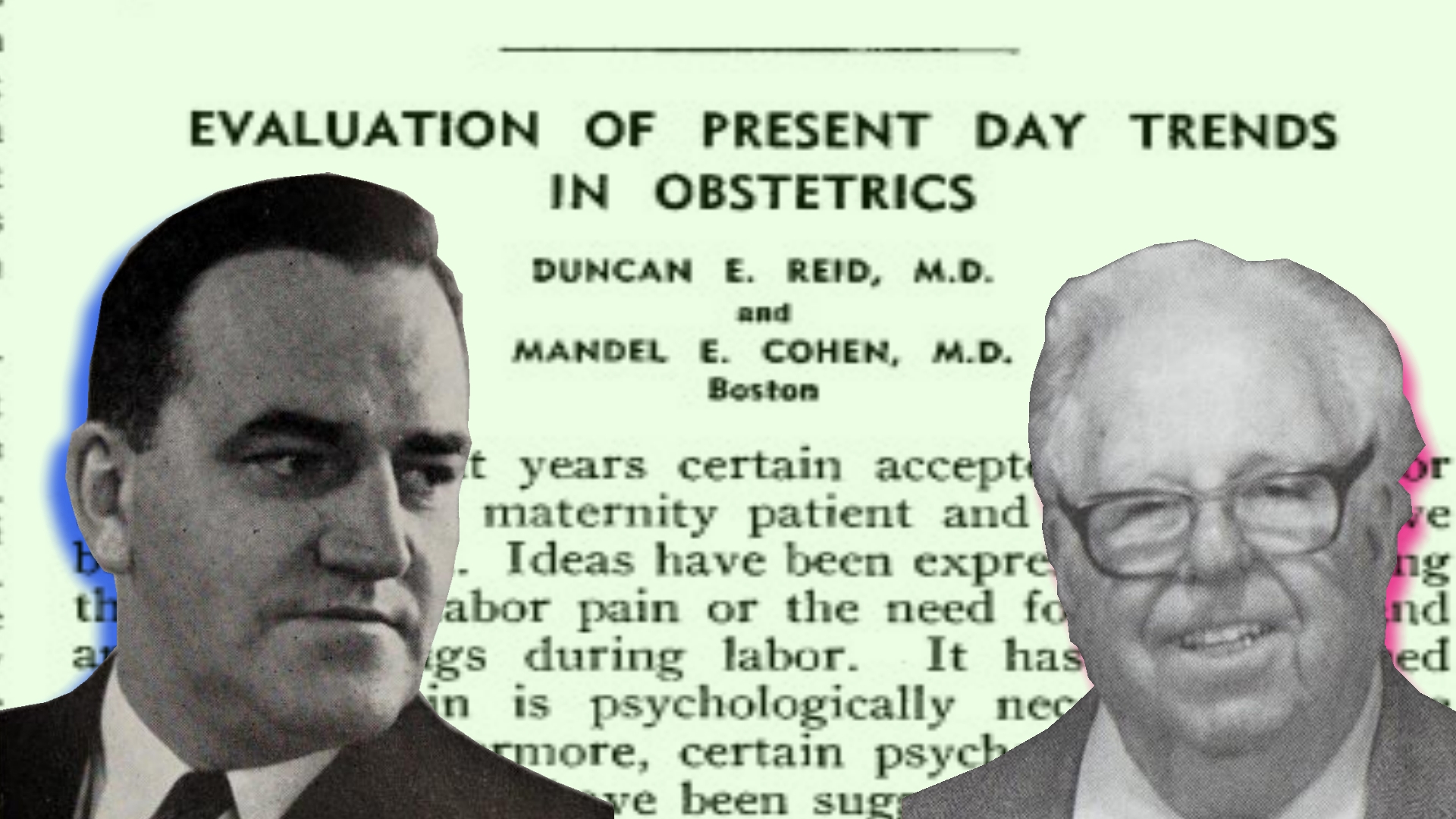 Trends in Obstetrics, 1950 | Read Along – The Baby Historian