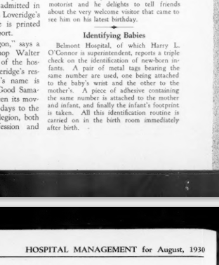 Hospital Nurseries & Newborn IDs in 1930s | Baby History Shorts – The ...
