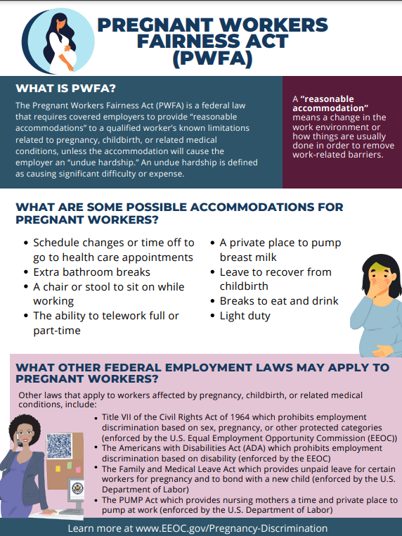 Pregnant Workers Fairness Act… and why Texas is blocking it | Baby News ...